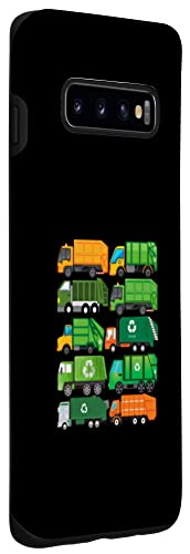 Galaxy S10 Garbage Truck Recycling Day Trash Waste Separation Birthday Case