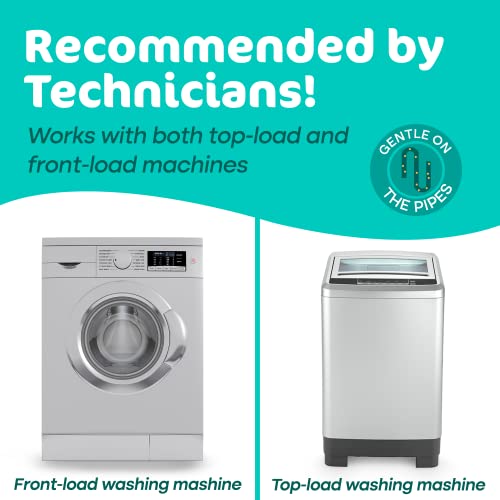 Sunny & Honey Liquid Washing Machine Cleaner & Deodorizer - Top & Front Load Washer Cleaner - 32 fl oz Washing Machine Deodorizer