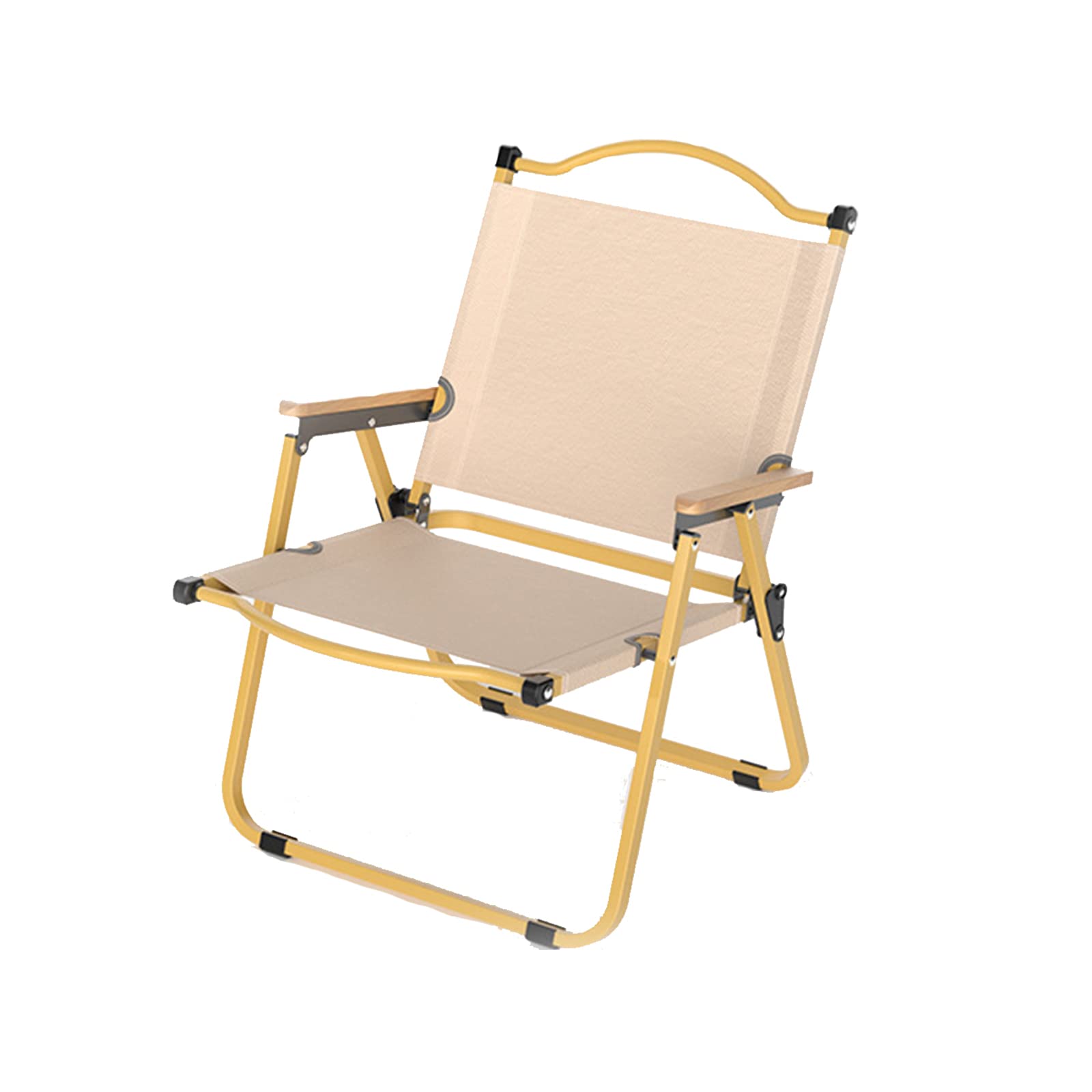 Mrzneaoch Small Folding Chair, Camping Chairs Folding Chair Camping Outdoor Foldable Chair Lightweight Camp Chair Outdoor Lawn Chair - Steel Frame Support 550 Lbs