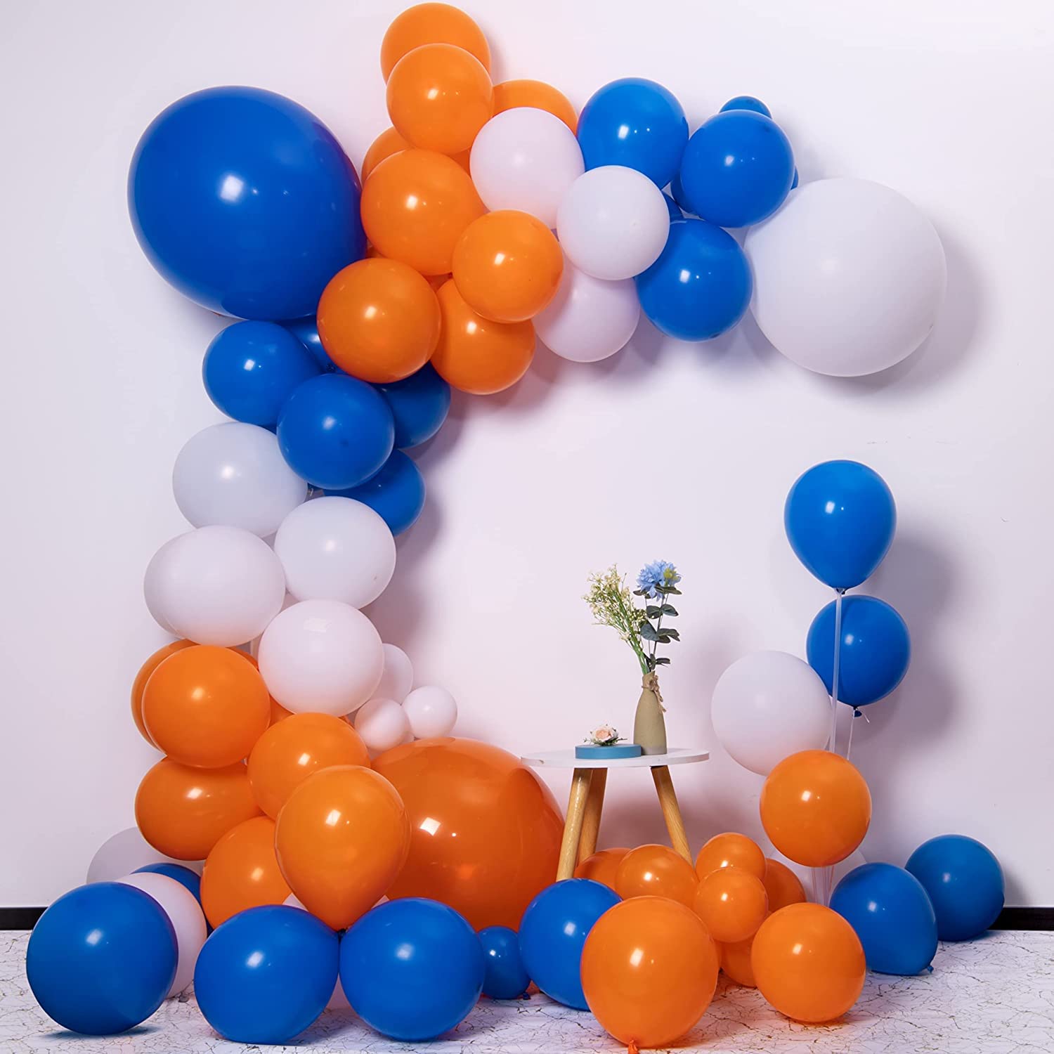 Royal Blue Balloons,100pcs Blue Balloons 12inch latex Thinck Balloons for Kid's Birthday Party Wedding Decorations
