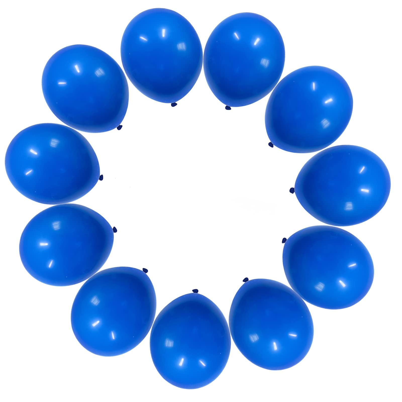 Royal Blue Balloons,100pcs Blue Balloons 12inch latex Thinck Balloons for Kid's Birthday Party Wedding Decorations