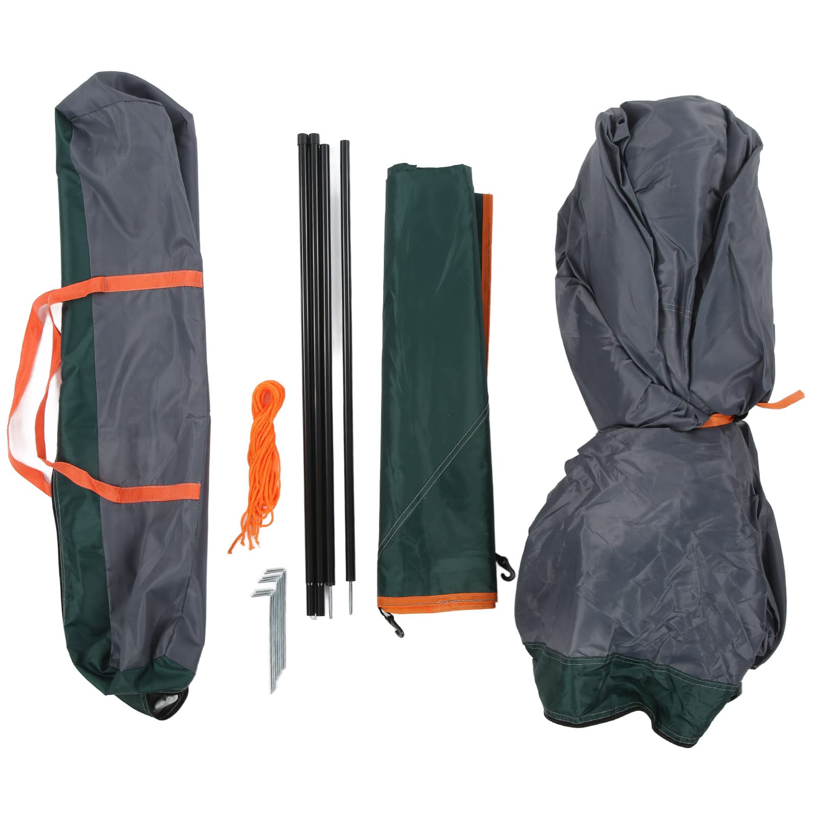 Quick Open Tent, 5 Sided Mosquito Net Design Waterproof Portable Foldable 4 Sided Tent with Shade Cloth, Camping Tents for Camping Gardening Hiking Fishing