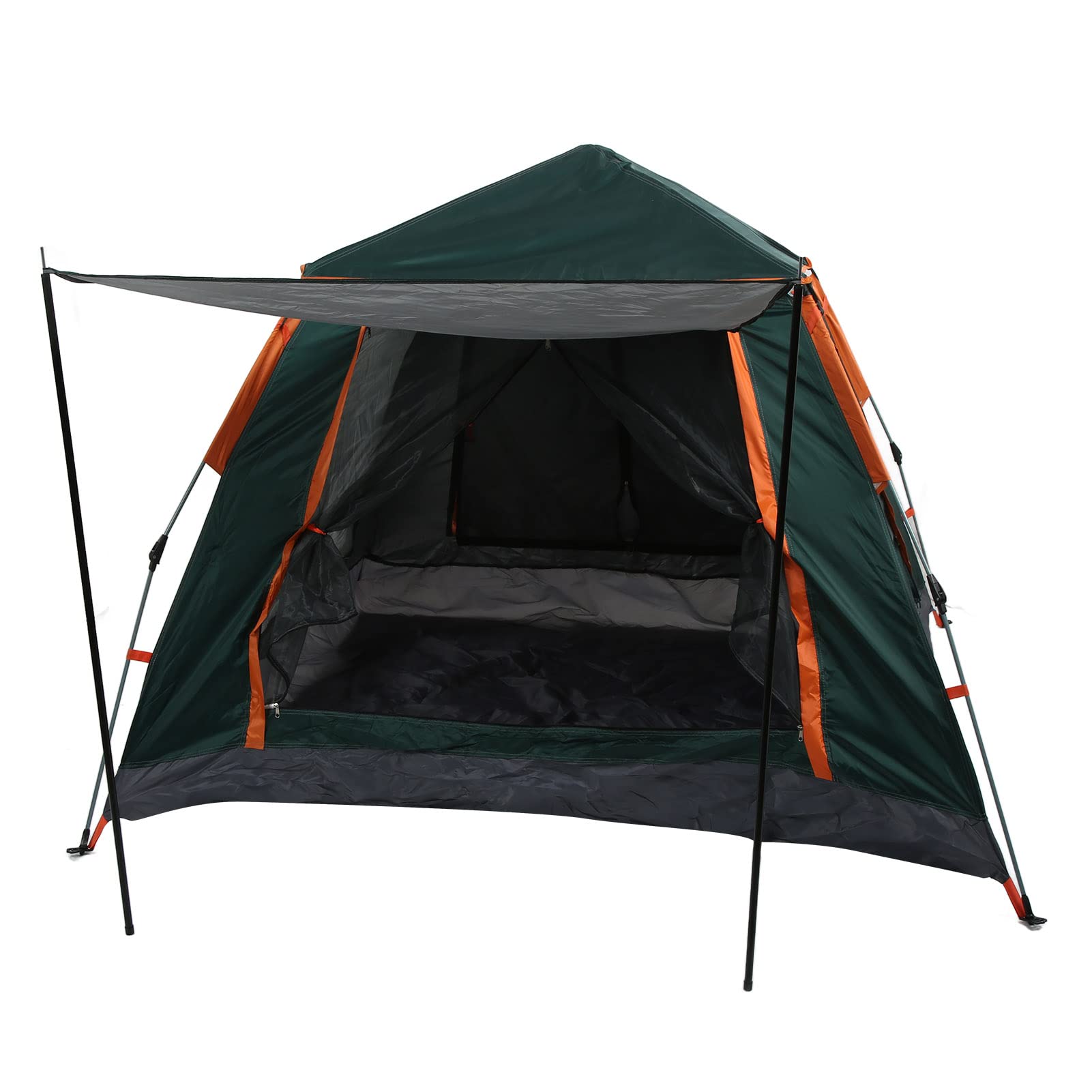 Quick Open Tent, 5 Sided Mosquito Net Design Waterproof Portable Foldable 4 Sided Tent with Shade Cloth, Camping Tents for Camping Gardening Hiking Fishing