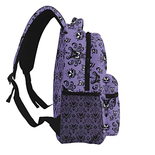 VGFJHNDF Casual Backpack Haunted Mansion Laptop Backpack Business Travel Anti Theft Durable Casual Daypack Bag for Men Women School