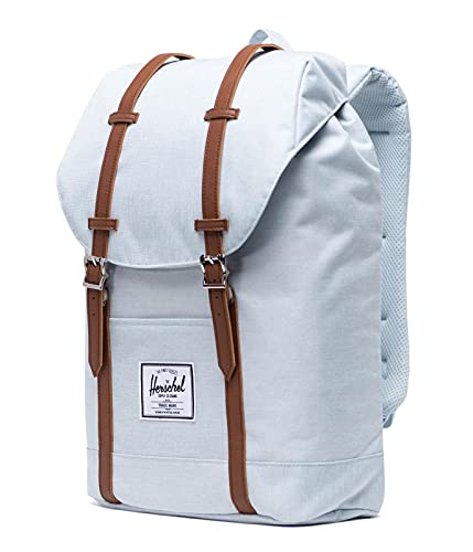 Herschel Retreat Backpack 10066-03515, Unisex, plecaki, Ballad Blue Pastel Crosshatch,