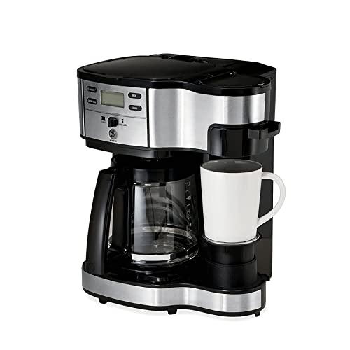Nozaya 12 Cup Drip Coffee Maker - 2-Way Programmable Coffee Machine, Easy to Clean, Black