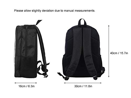 WANHONGYUE Undertale Game Image Printing Backpack Rucksack Packsack School Bag for Student Boys and Girls /24