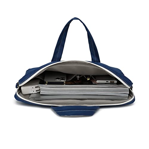 canvaslife Pattern 15 inch Canvas Waterproof Laptop Shoulder Messenger Bag for 14 inch to15.6 inch Laptop 15 Laptop Case (blue)