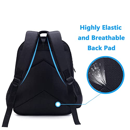 Alyfyto African Girls Backpack Cartoon is Cute, Lightweight, Breathable, Wear-Resistant, S-Shaped Thickened Shoulder