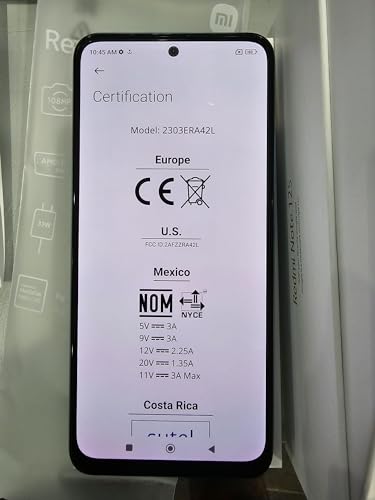 Xiaomi Redmi Note 12 4G LTE (128GB + 6GB) Global Unlocked 6.67" 50MP Triple (ONLY T-Moble/Tello/Mint USA Market) + (w/ 33W Fast Car Dual Charger Bundle) (Ice Blue (Global Version))