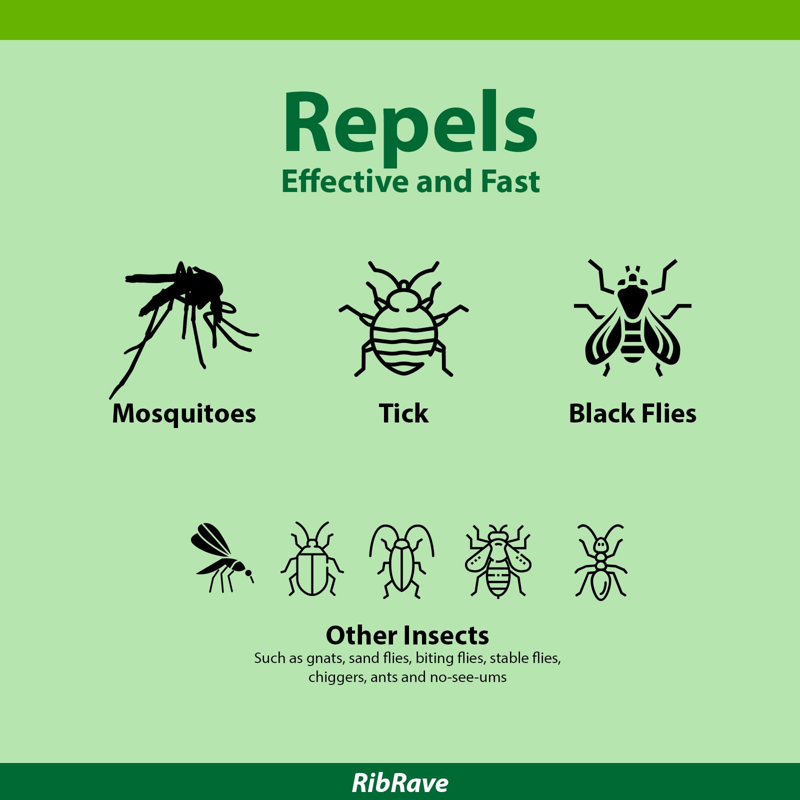 Mosquito Repellent Spray for Body, Insect Repellent Spray Natural Bug Repellent for Skin DEET-Free Travel Size 2 Fl Oz (2 Pack)
