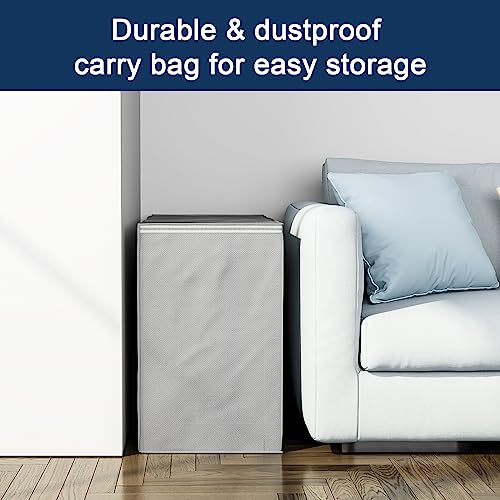 Molblly Folding Mattress with Storage Bag, 6 inch Memory Foam Tri Folding Mattress, Portable Trifold Mattress with Breathable & Washable Cover, Full Size - 52"x 73"x 6"