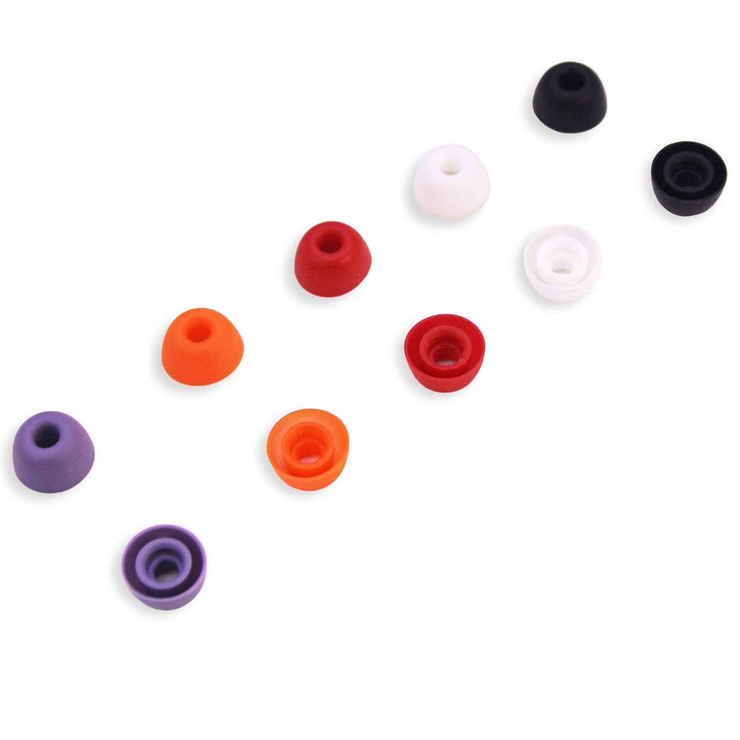 Adhiper Pixel Buds Pro Silicone Material Replacement Eartips Earbuds Set, Earplugs Compatible with Google Pixel Buds Pro in-Ear Earphones(5 Pairs)