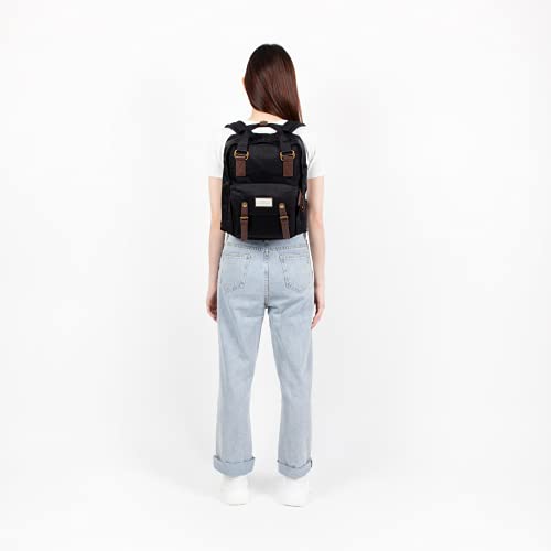 Doughnut Macaroon PFC Free Series 16L Travel School Ladies College Girls Lightweight Commuter Casual Daypacks Bag Backpack (Army)