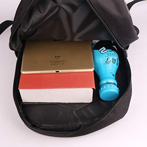 Burning Fire Motorcycle Dity Bike Lightweight Backpack Bookbags Outdoor Travel Laptop Daypack