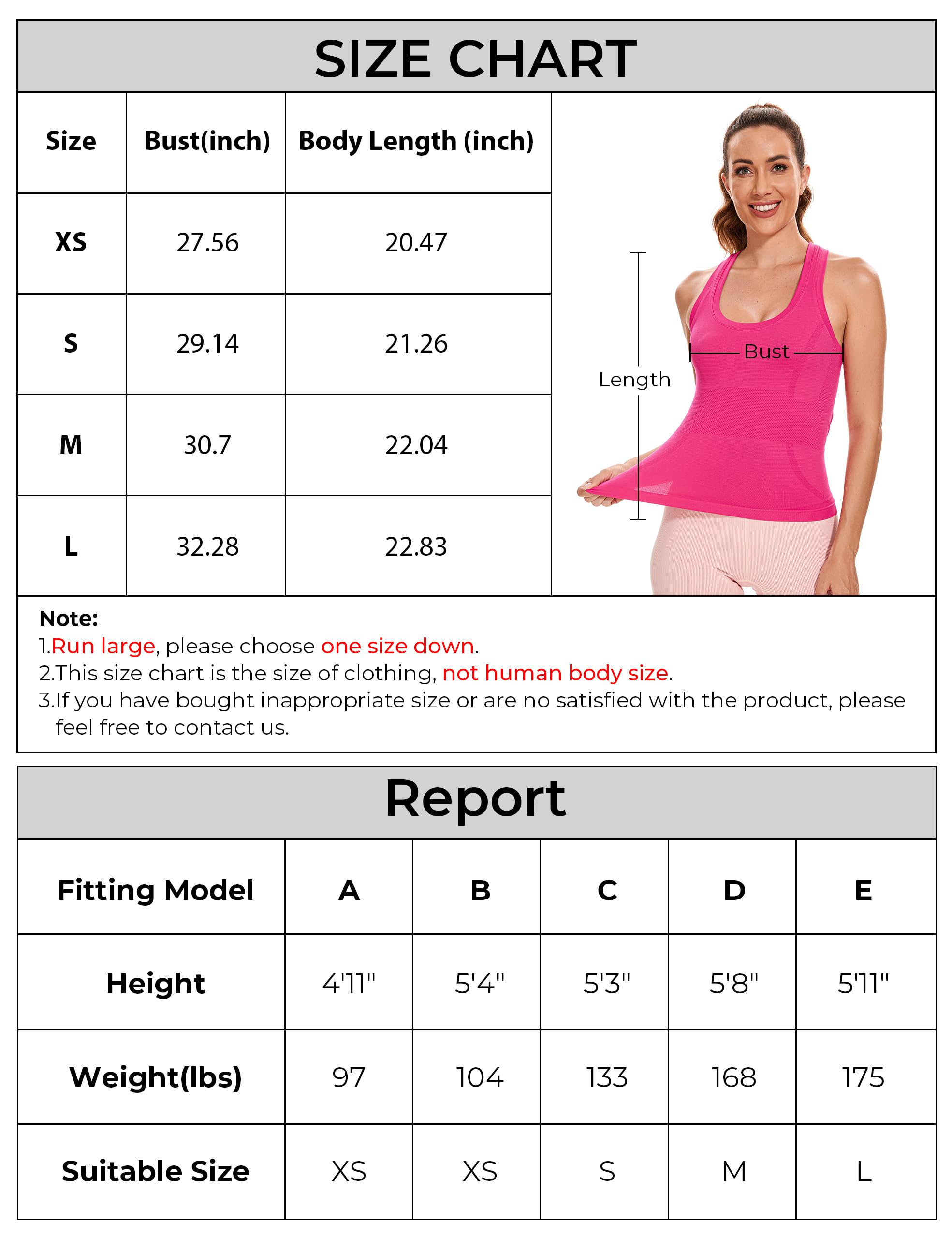 MathCat Workout Tank Tops for Women Sleeveless Gym Tops Seamless Racerback Athletic Yoga Shirts White