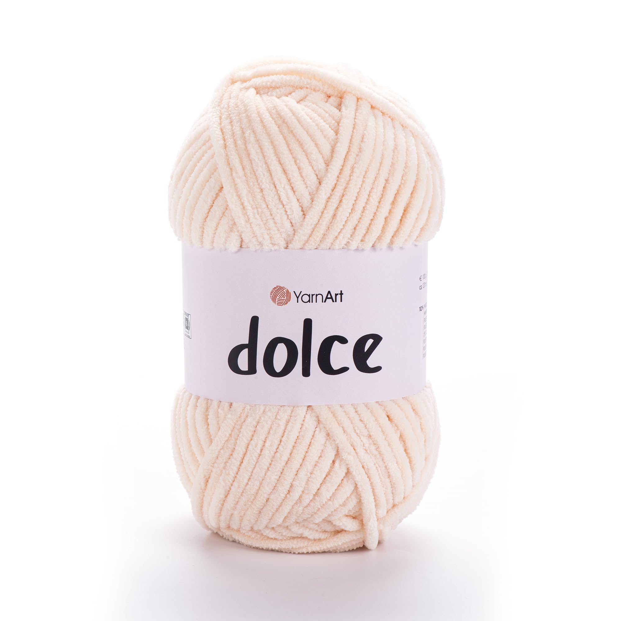 YarnArt Dolce Yarn Super Bulky Chenille Velvet Yarn 100g 131 Yards (779) Polyester