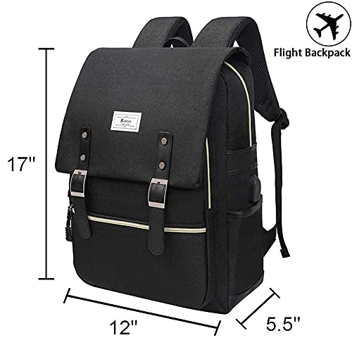 Ronyes Unisex College Bag Fits up to 15.6ββ Laptop Casual Rucksack Waterproof School Backpack Daypacks