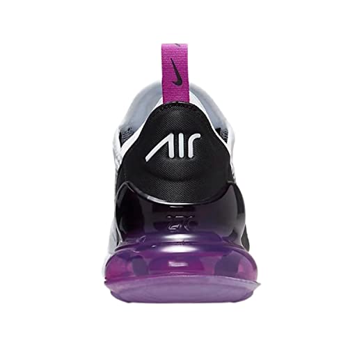Nike Women Running Shoes, White Black Fuchsia Dream, 9