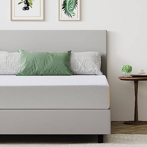 Dyonery Full Size Mattress 8 Inch Copper Memory Foam Mattress, CertiPUR-US Certified Made in USA, Gel Bed Mattress in a Box Fiberglass Free, Double Mattress, 54"×75", Medium