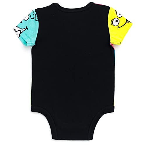 Disney D100 Stitch Mickey Mouse Winnie the Pooh Newborn Baby Boys Bodysuit Multicolor 6-9 Months