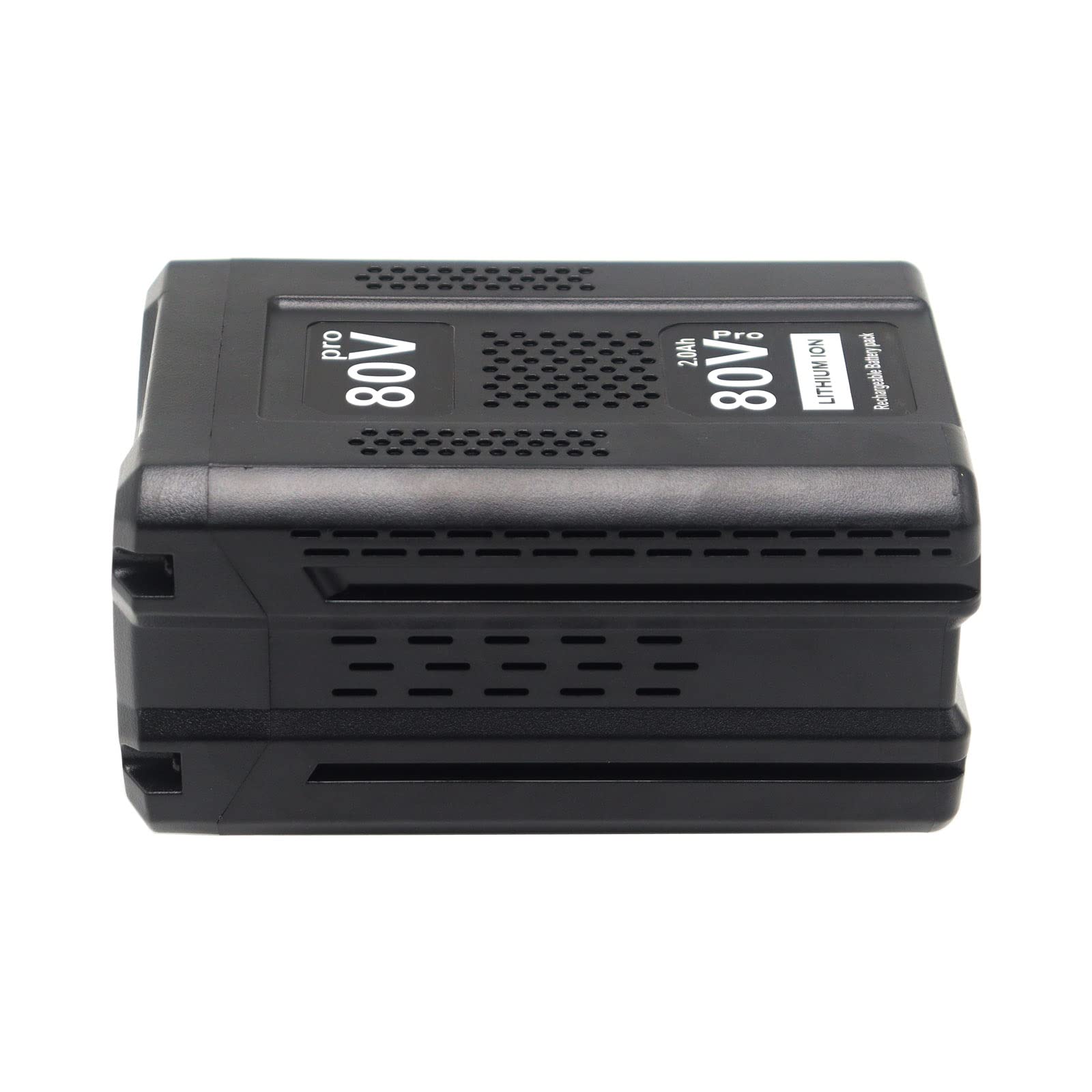 Kemjio 80V 2.0Ah Battery Replacement for Greenwks PRO 80V Max Lithium Ion Battery GBA80200 GBA80250 GBA80400 GBA80500 Compatible with GCH8040 GST80320 ED80L00 BL80L00 2502202 GCS80450 CS80L01
