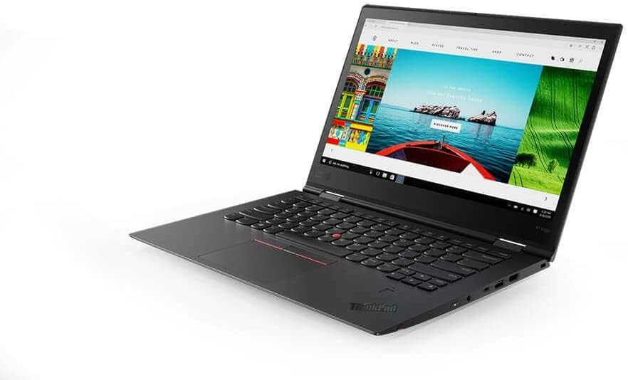 Lenovo ThinkPad X1 Yoga (3rd Gen) i7 8650U 1.9Ghz 14"" 2-in-1 Convertible Laptop, 16GB RAM, 2TB NVMe PCIe M.2 SSD, FHD 1080p, Thunderbolt 3 USB-C, Webcam, Windows 11 Pro (Renewed), Black