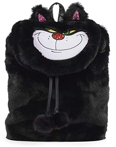 Danielle Nicole Disney Cinderella's Lucifer Faux Fur Backpack One Size