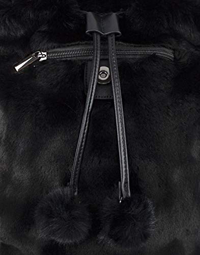Danielle Nicole Disney Cinderella's Lucifer Faux Fur Backpack One Size