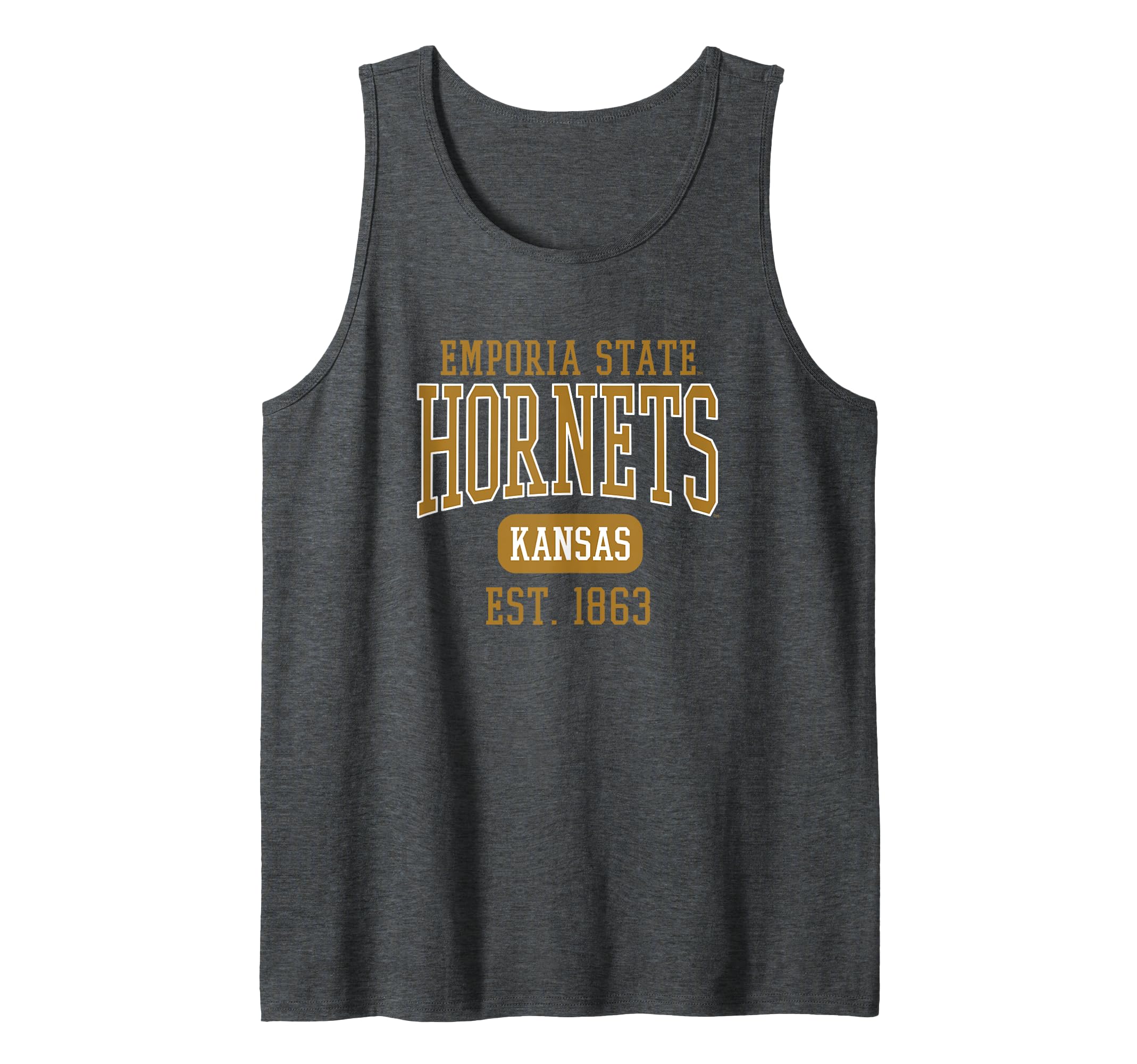 Emporia State University ESU Hornets Est Date Tank Top