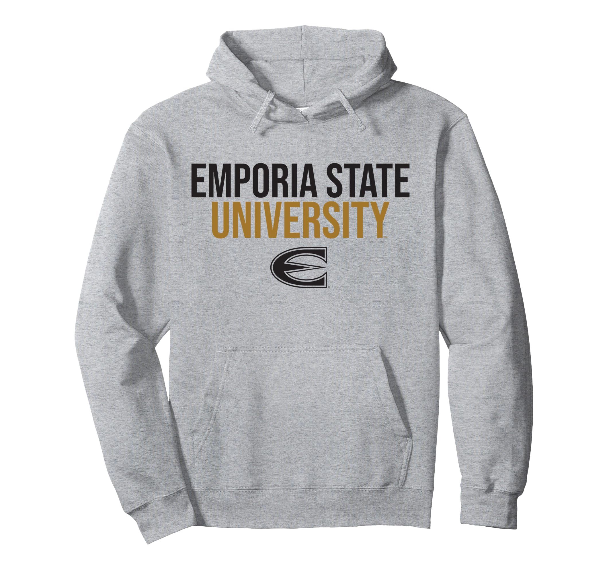 Emporia State University ESU Hornets Stacked Pullover Hoodie