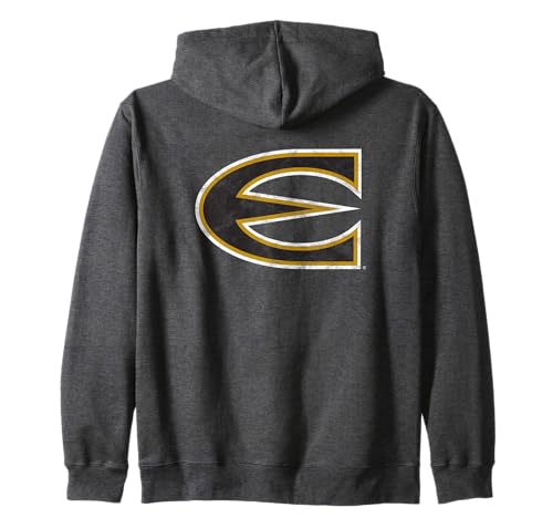 Emporia State University ESU Hornets Distressed Primary Zip Hoodie