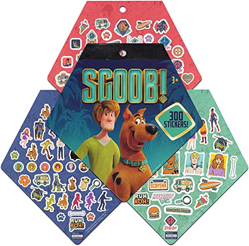 Warner Toys Scooby Doo Backpack for Kids, Toddlers - Bundle with 15 inch Scooby Doo Backpack Plus Scooby Stickers and Highlights Activity Book (Kids Backpacks)