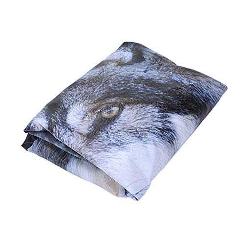 Spare Tire Cover, Wheel Cover with Wolf Print Waterproof Dust-Proof Universal Fit for Jeep, Trailer, RV, SUV, and Camper Van (14 Inch)