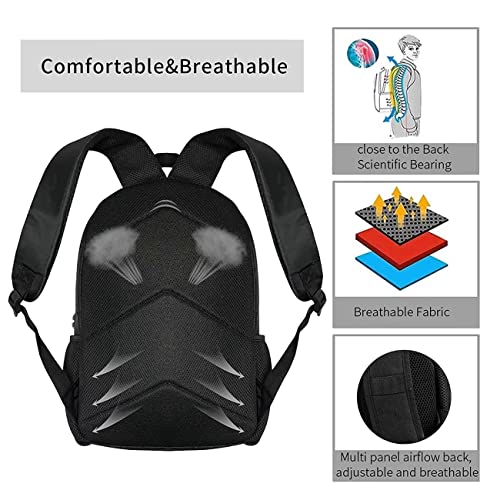 TianJie Anime Backpack for Anime Fans, 3D Print Casual Daypack Laptops Backpack College Sports Bags - 04