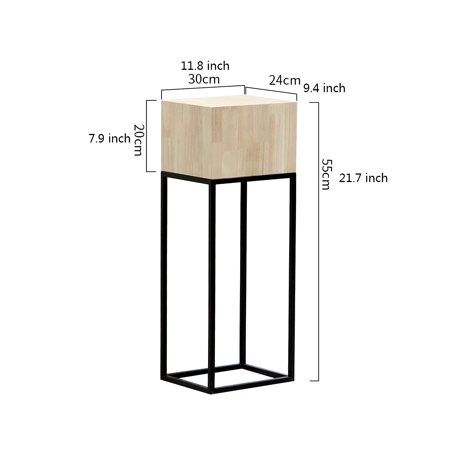EVSER Display Stand Straight Retail Table, Display Stand with Shelves for Products, Portable Display Rack for Countertop, Craft Shows, Trade Shows Display Shelf/Display Rack (Size : CH)