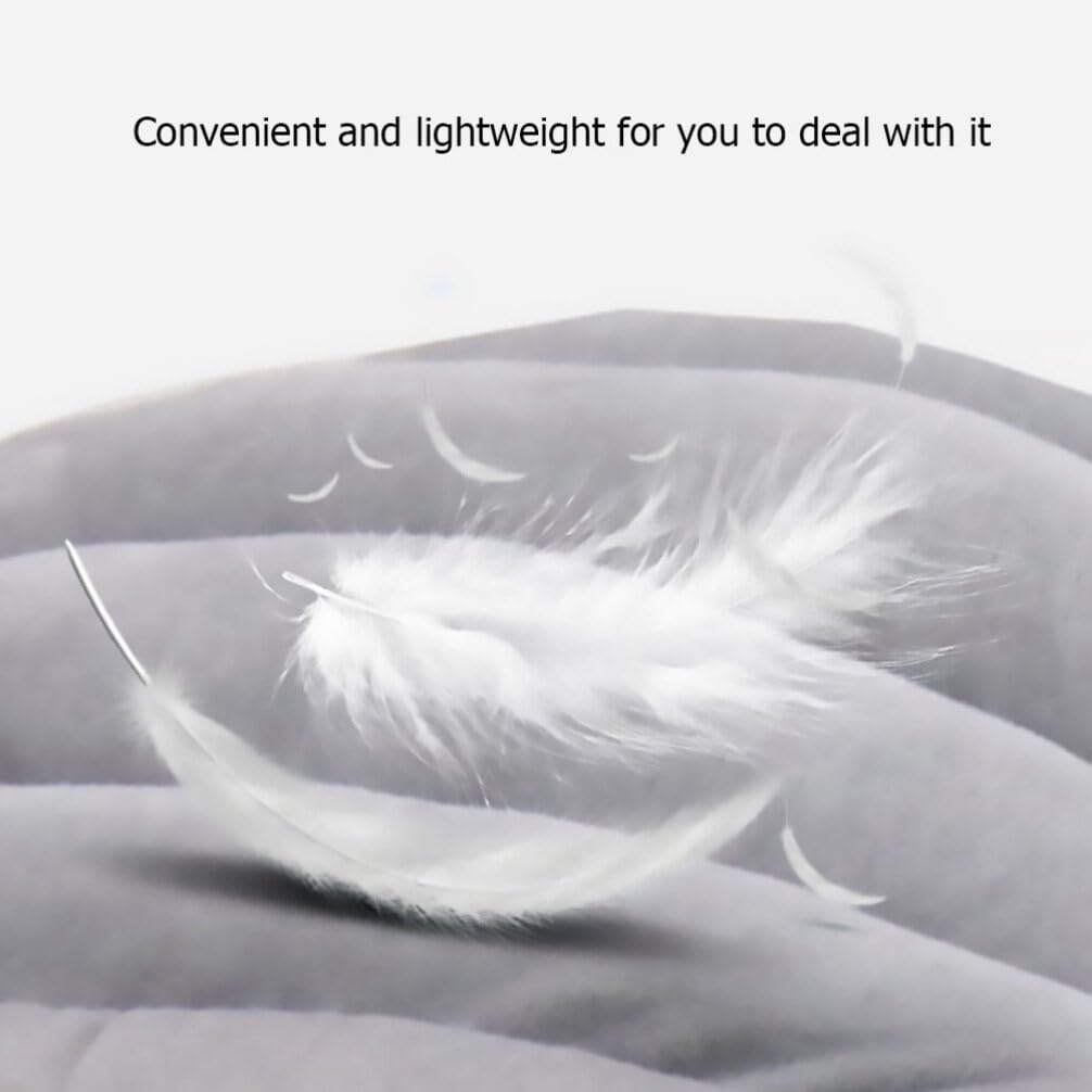 BCOATH Pet Bed 1pc Hamster Sleeping Nest Indoor Hedgehog Toys Pets Plush Hedgehog Beds for Indoor Hamsters Hamster Cage Warm Pet Bed Hamster Sleeping Bed Hedgehog Cage Grey