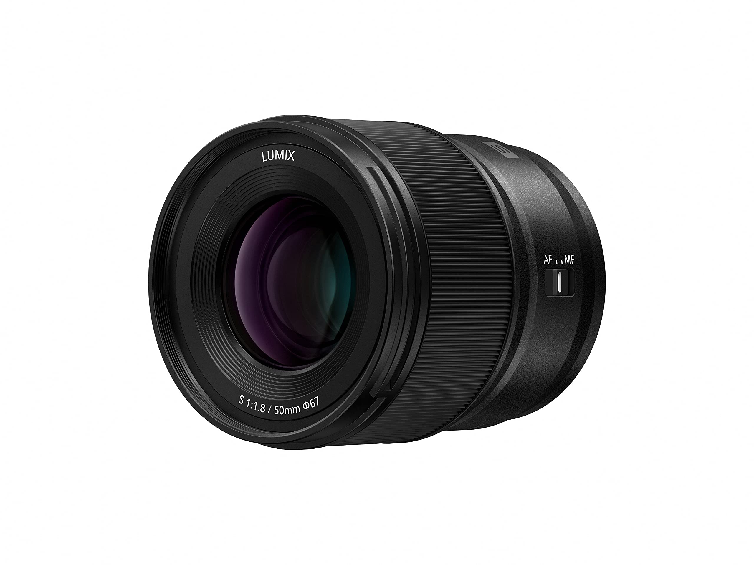 Panasonic LUMIX S Series Camera Lens, 50mm F1.8 L-Mount Interchangeable Lens for Mirrorless Full Frame Digital Cameras, S-S50 (Renewed)