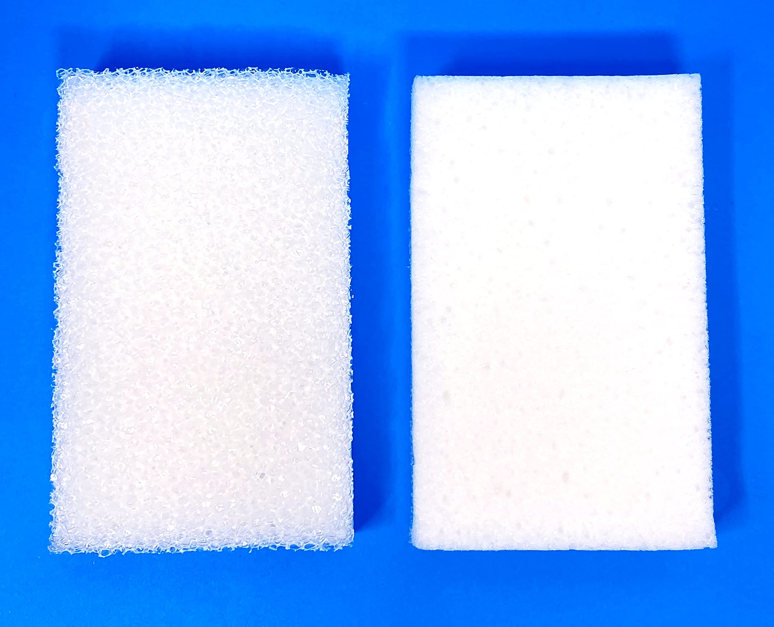 Sponge Daddy Dye-Free Sponges 3 Pack (Pack of 4, Includes 12 Sponges Total) All White Sponge, Dual-Sided Sponge and Scrubber, White Kitchen Sponges