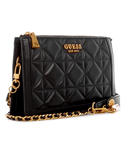 GUESS Abey Multi Compartment Crossbody, Black