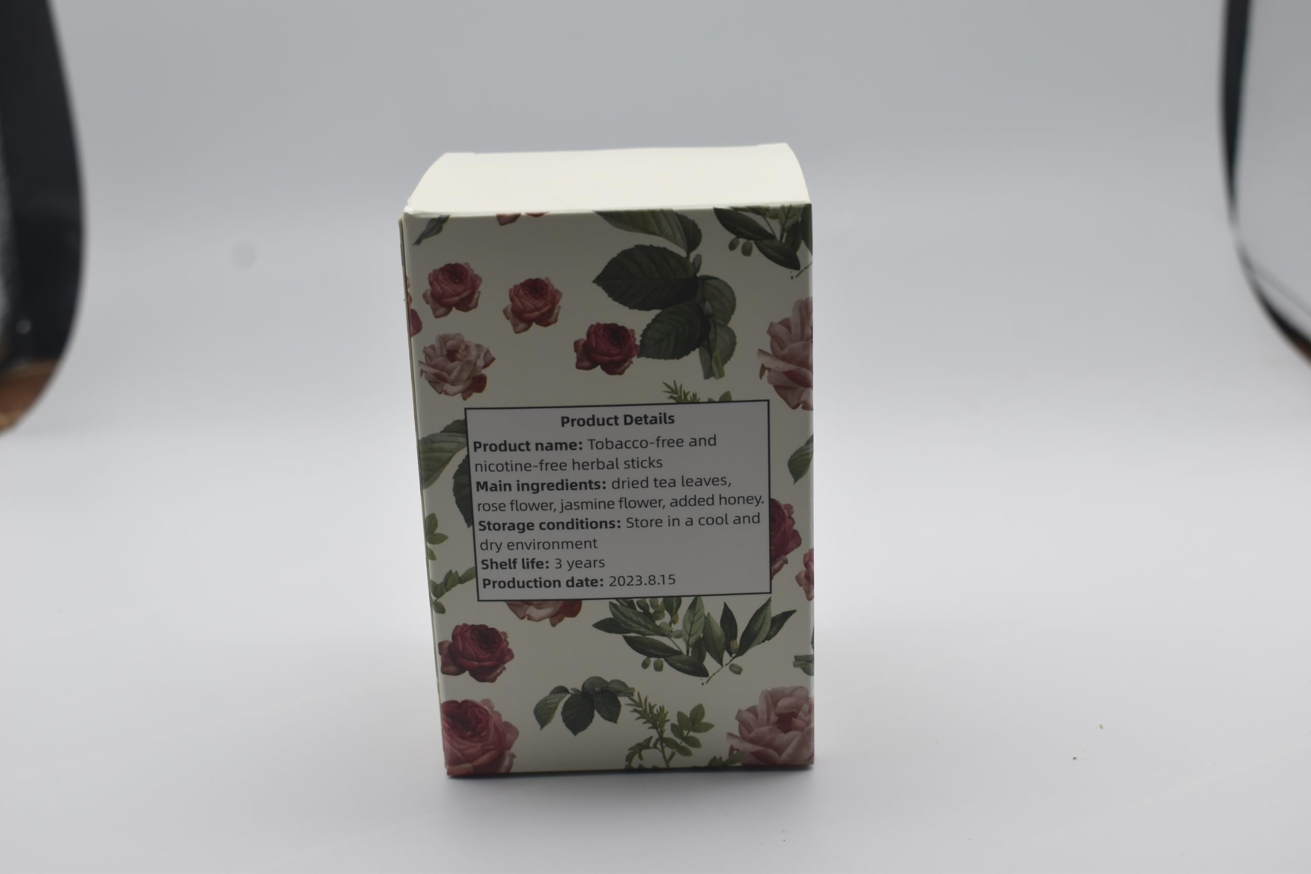 Herbal Cigarettes - Tobacco and Nicotine Free, Infused with Natural Herbs and Honey (4 Packs, 80 Smokes)