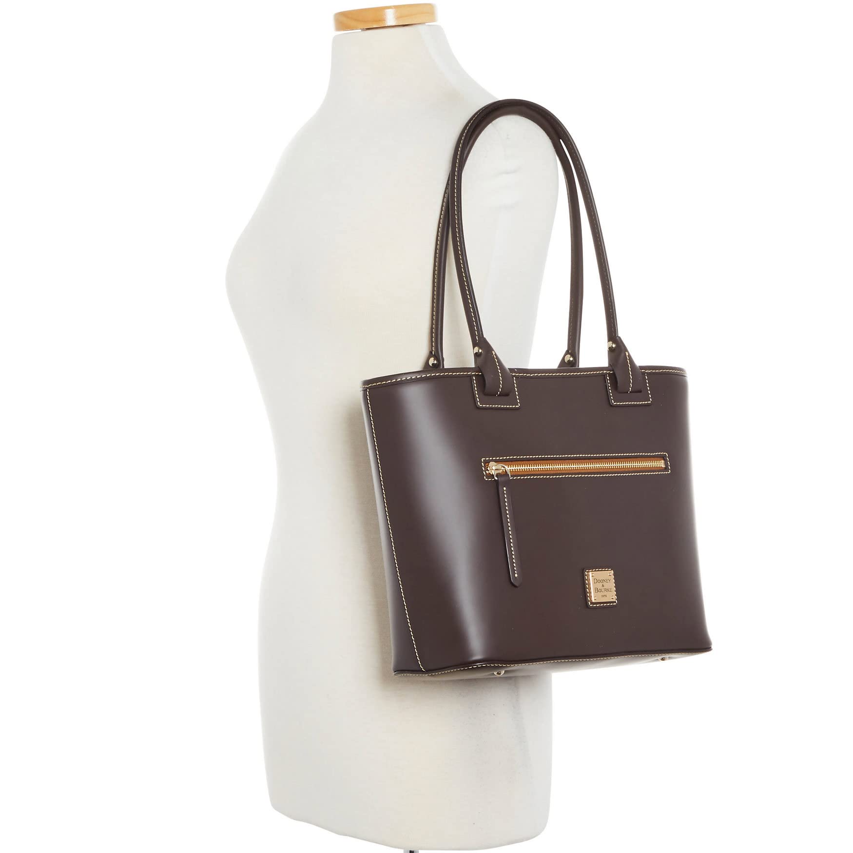 Dooney & Bourke Designer Handbags For Women, Quincey Beacon Tote Bag - Brown