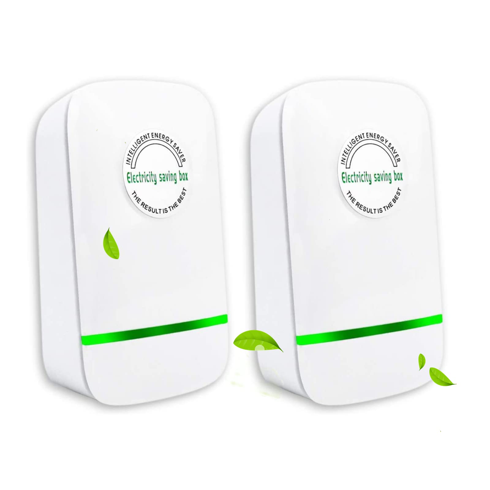 Esaver Watt, 2Pack Esaverwatt Energy Saving Device, Upgrade Pro Power Saver, Electricity Saving Box, Smart Electricity Saving Device for Household, Office Market, US Plug, Reduce Electric 30KW