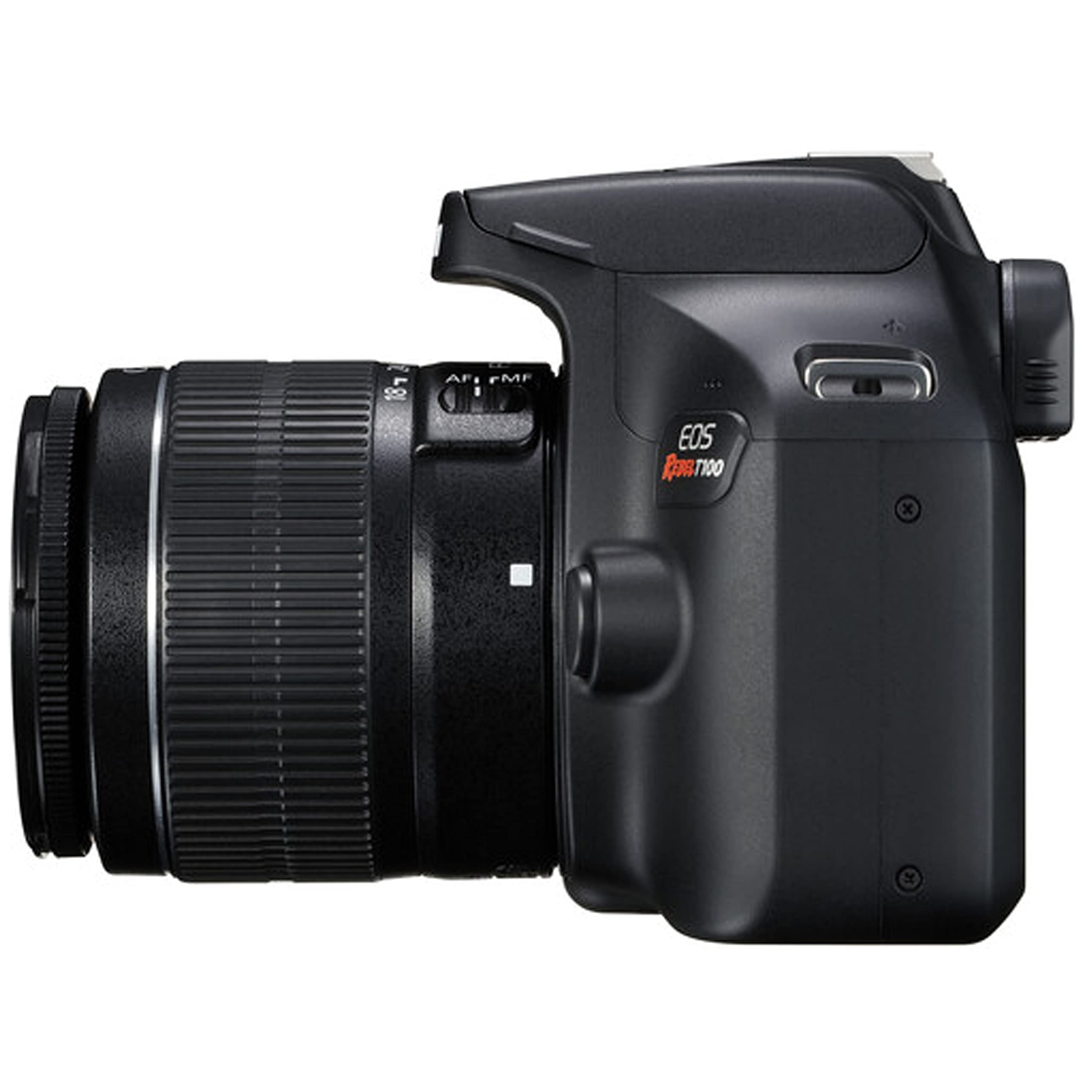 Canon EOS Rebel T100 DSLR Camera w/EF-S 18-55mm f/3.5-5.6 III Lens + 2X 64GB Memory + Case + Filters + Tripod + More (35pc Bundle)