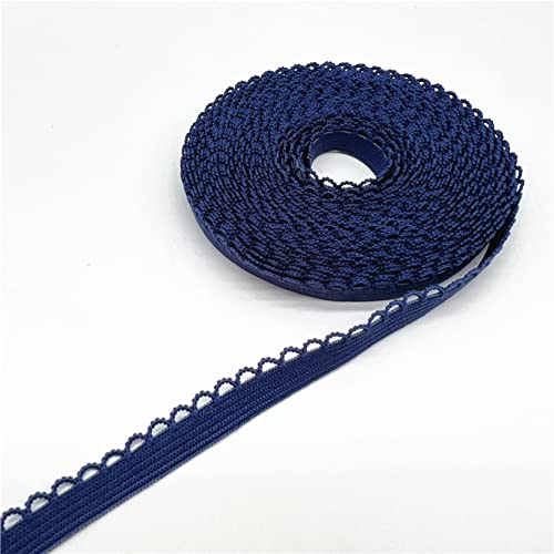 Elastic Lace Trim Fold Over Elastic Trim for Sewing Waist Band Garment Accessory 5yards/Lot 10mm