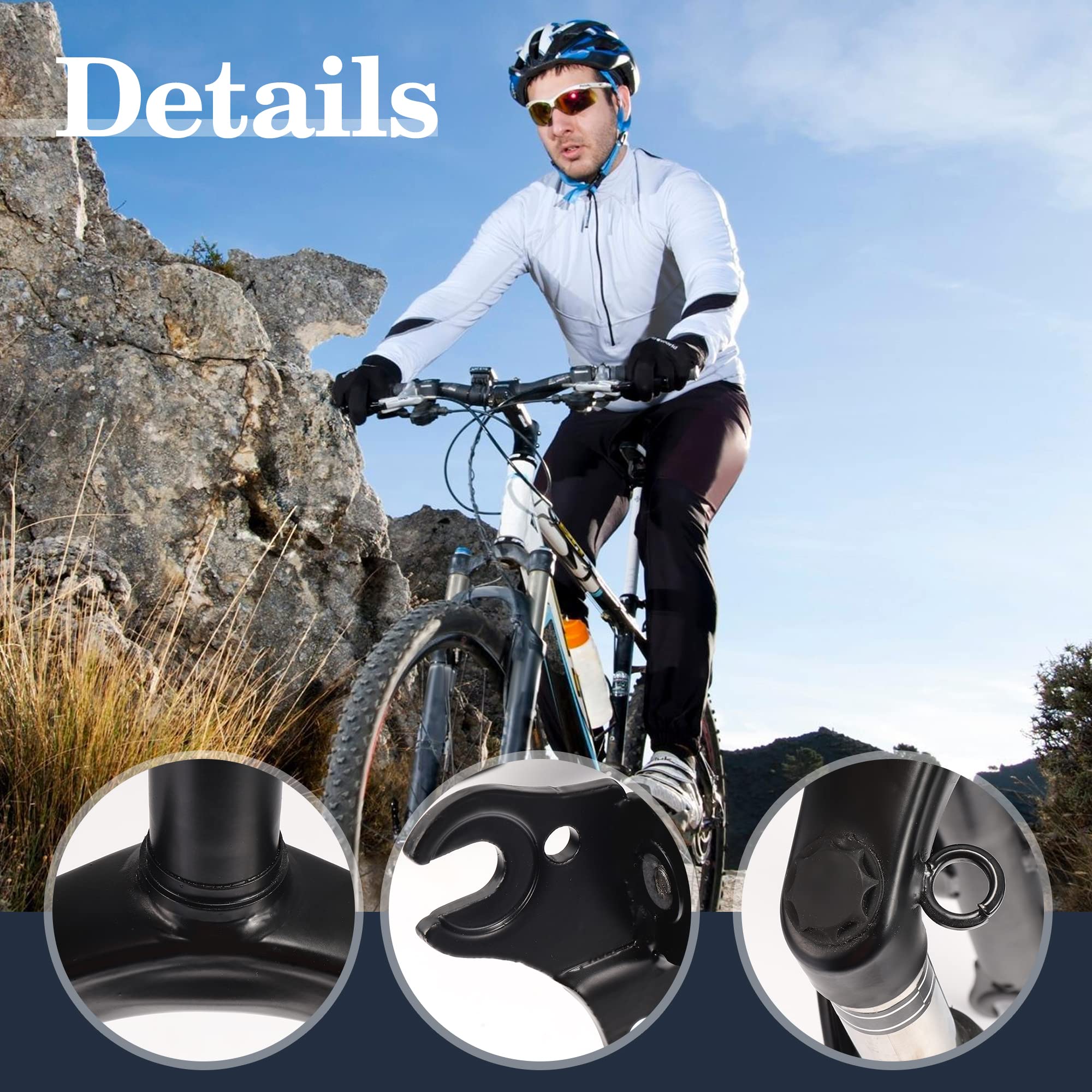 Relibupdater 12 Inch Front Suspension Fork,Compatible with 10'' 12'' Wheel,Scooter Fork Suit with E Bikes,Electric Scooters, Electric Bicycles, Motorcycles and Mountain Bikes