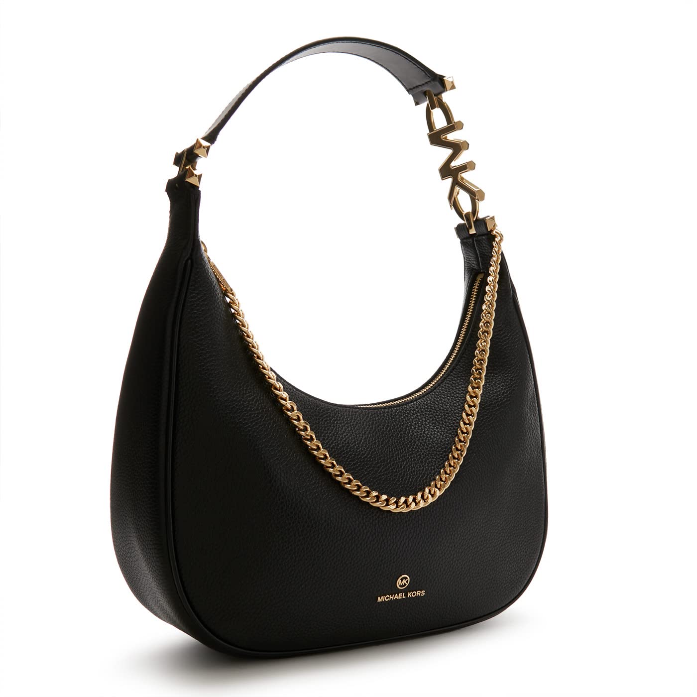 Michael Kors Piper Large Hobo Shoulder Black One Size