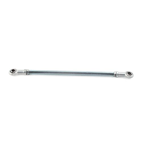 FSFY M8280mm Adjustable Steering Tie Rod kit Ball Joint Ball Joiner Bolt Tie for 49cc Electric ATV Go Kart Accessory Steering Column Steering Suspension Silver