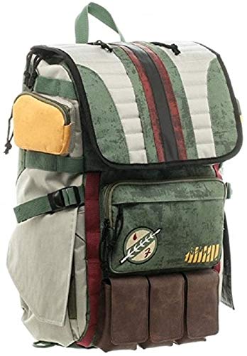 Boba Fett Mando Travel Backpack Rucksack Schoolbag Cosplay Halloween