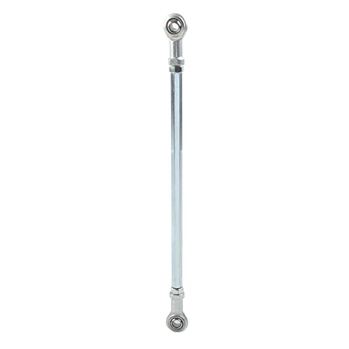 FSFY M8280mm Adjustable Steering Tie Rod kit Ball Joint Ball Joiner Bolt Tie for 49cc Electric ATV Go Kart Accessory Steering Column Steering Suspension Silver